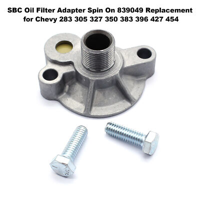 SBC Oil Filter On 839049 Replacement for Chevy 283 305 327 350 P4M0 ...