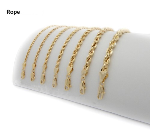 Men's Rope Chain 8mm Hip Hop RUN DMC Necklace 20" 22" 24" 26" 30" inch ...