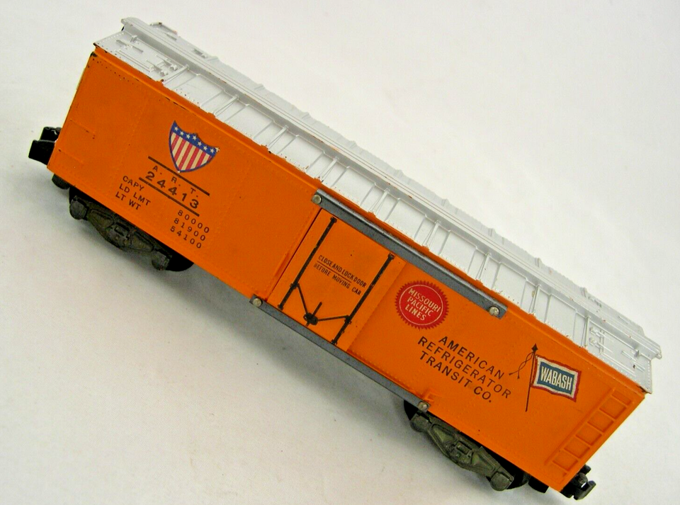 American Flyer S Gauge #24413 ART Reefer by Gilbert 1957 Ex | eBay