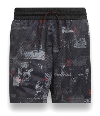 Adidas Dame Dolla Reversible Basketball Shorts - NWT Mens Large Blk ...