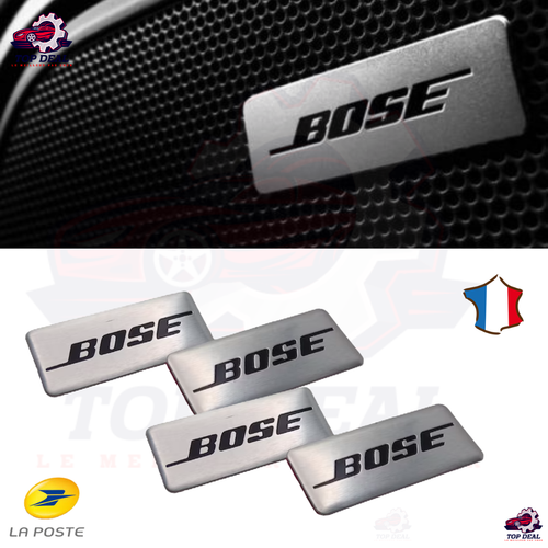 logo aluminium BOSE autocollant sticker X 4 | eBay