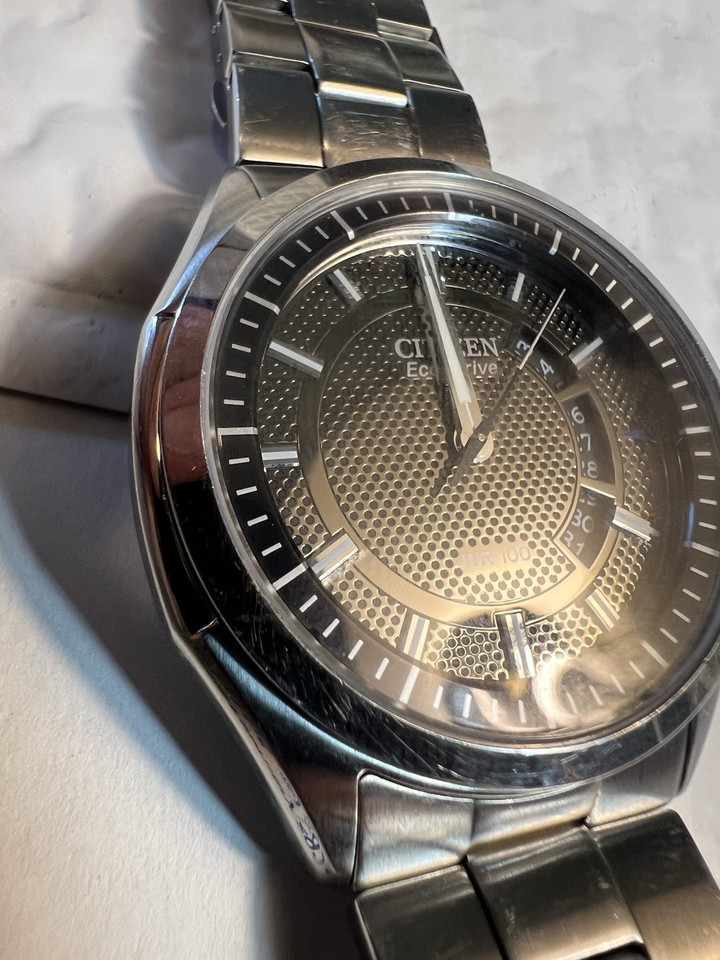 Citizen Eco-Drive Mens Watch 2-Tone Stainless Steel J810-S082994 | eBay