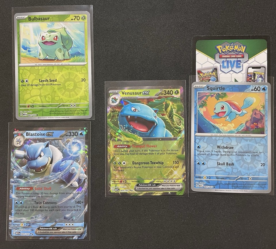 Pokemon 151 Blooming Waters Promos (no Jumbo) With Code Card | eBay