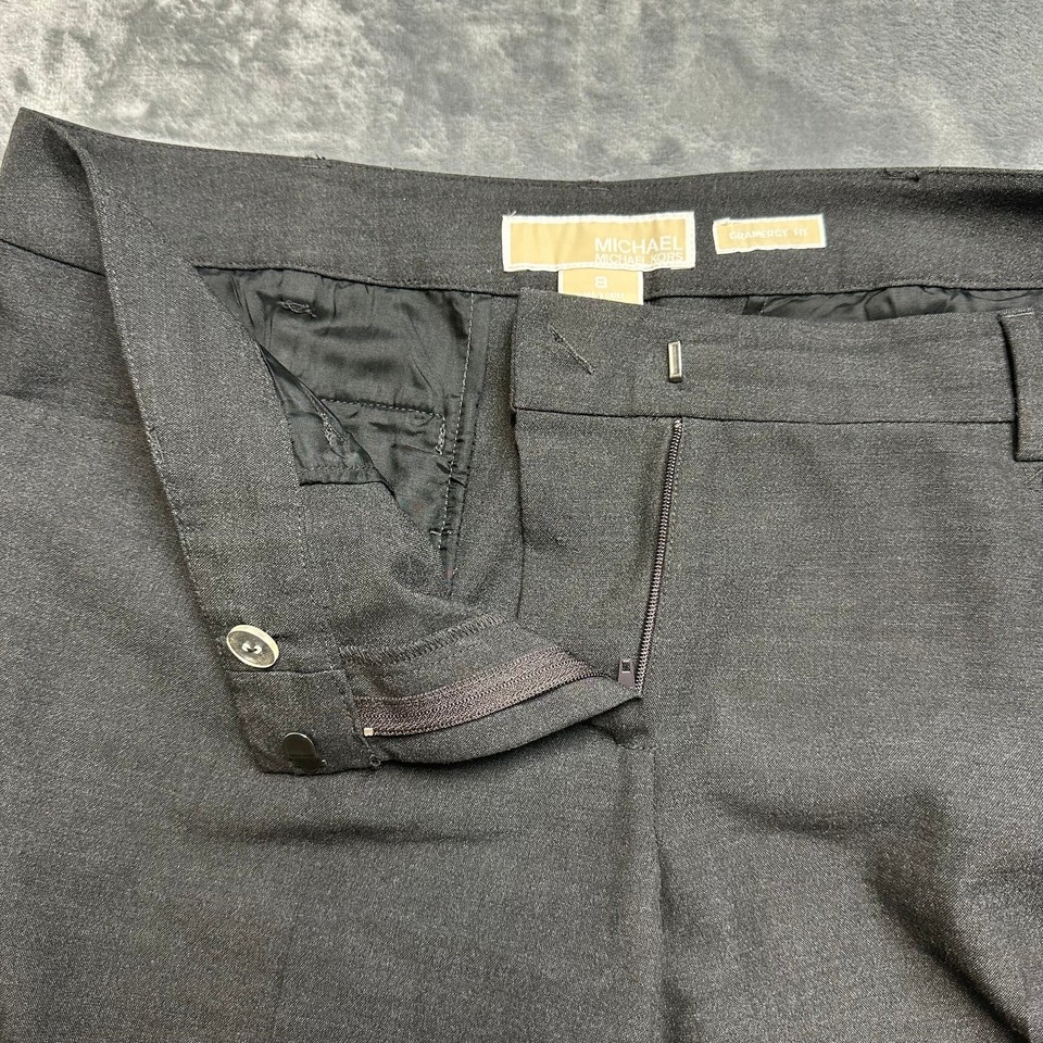 Michael Kors Wide Leg Dress Pants Women's Size 8 Black Denim | eBay