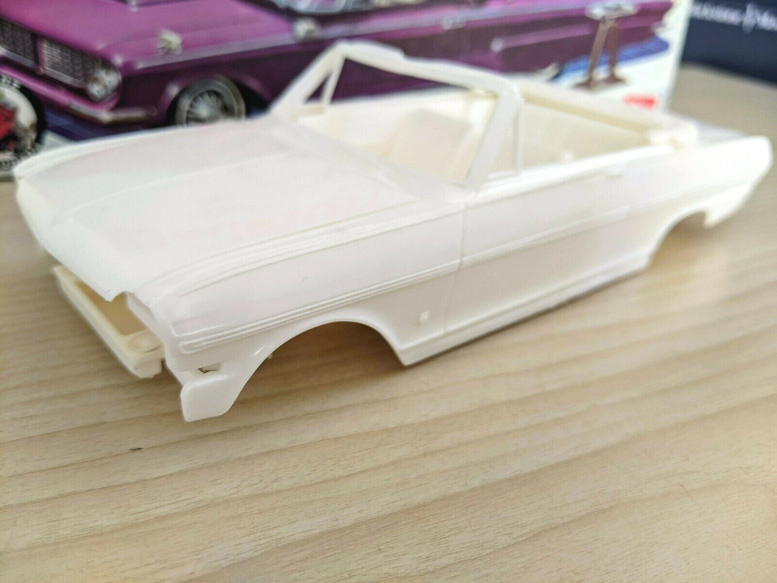 *SUPER RARE! *ORIGINAL VINTAGE AMT "1963 CHEVY II NOVA CONV" Model Kit ...