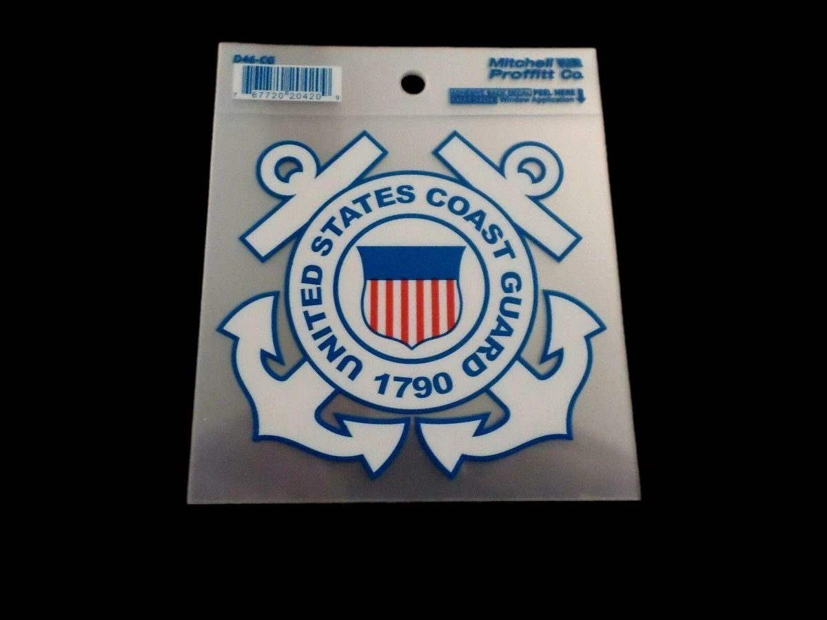 Coast Guard Window Decals