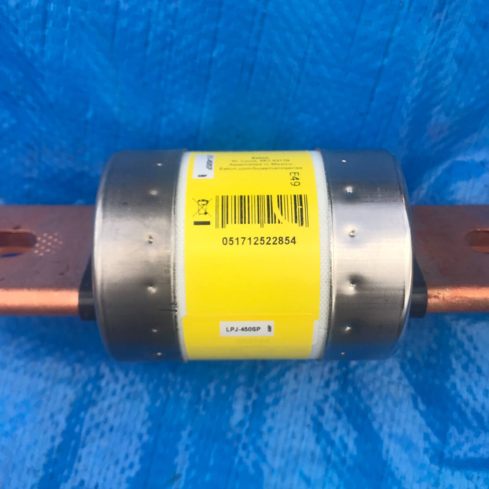 Bussmann LPJ-450SP 450A Fuse Class J 600 Vac 300 Vdc Time Delay/Current ...