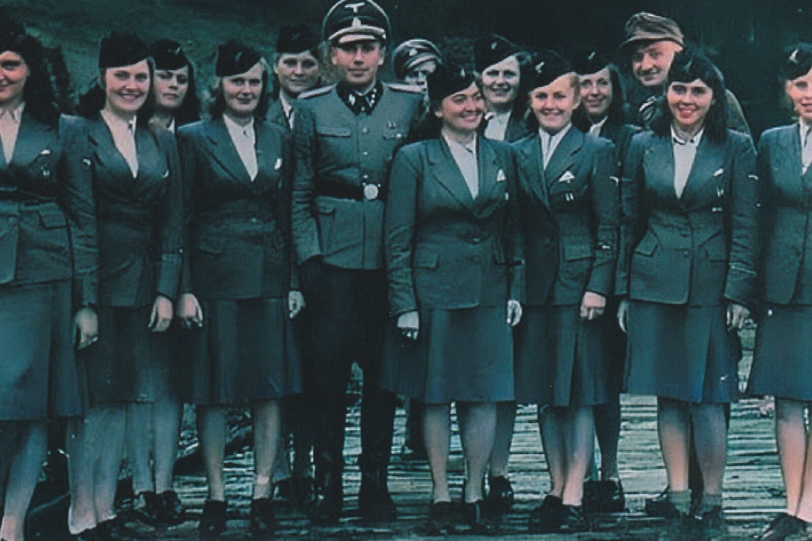 WW II German Photo -- Female Concentration Camp Guards | eBay