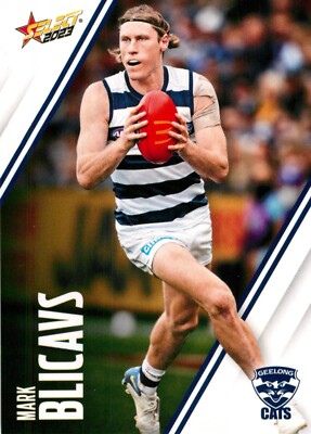 2023 GEELONG CATS AFL Card MARK BLICAVS Footy Stars | eBay
