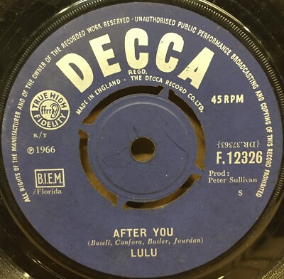 LULU - CALL ME / AFTER YOU 7" UK 1966 | eBay Australia