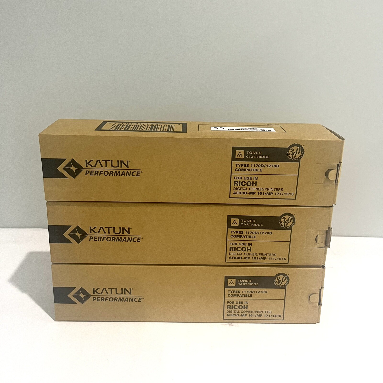 Katun 52342 Compatible For Ricoh 841718 Type 1170D/1270D Lot of 3 Black ...