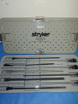 Stryker Suction Irrigation Tip 9 Pieces Set 250-070-510 Sterilization ...