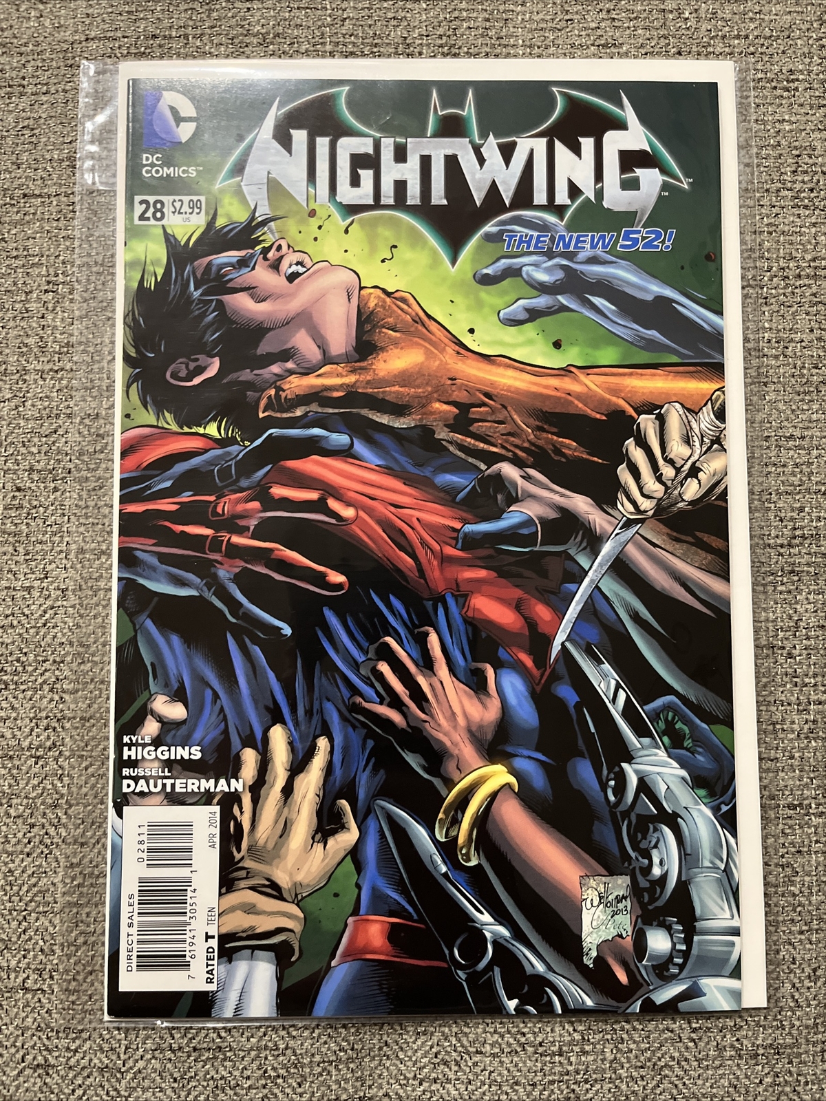 2014 DC Comics Nightwing #28 NEWSSTAND The New 52 761941305141| eBay