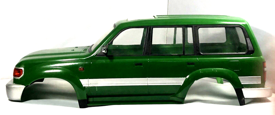 RC 1/10 Toyota LC80 Land Cruiser Hard Body 313mm - Racing Green for ...