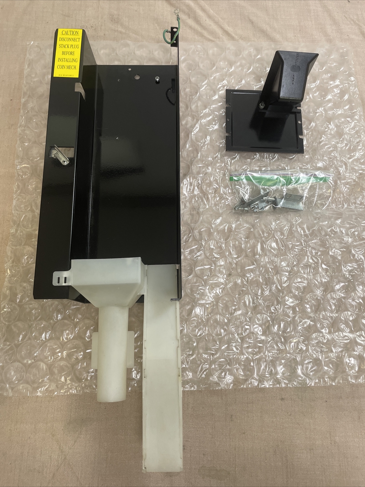 DIXIE-NARCO 501E Coin Changer Mounting Bracket w/Coin Drop Chute! | eBay