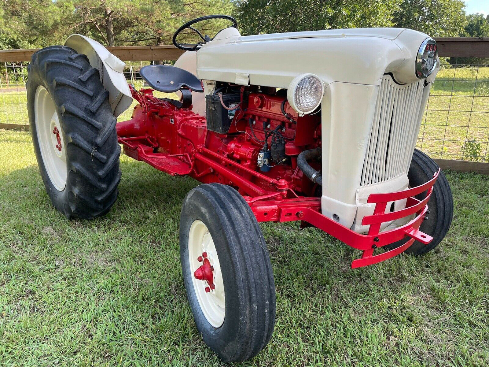 For Ford Massey Ferguson Front Bumper 4000 TO30 TO20 Jubilee 2N 9N 35 ...