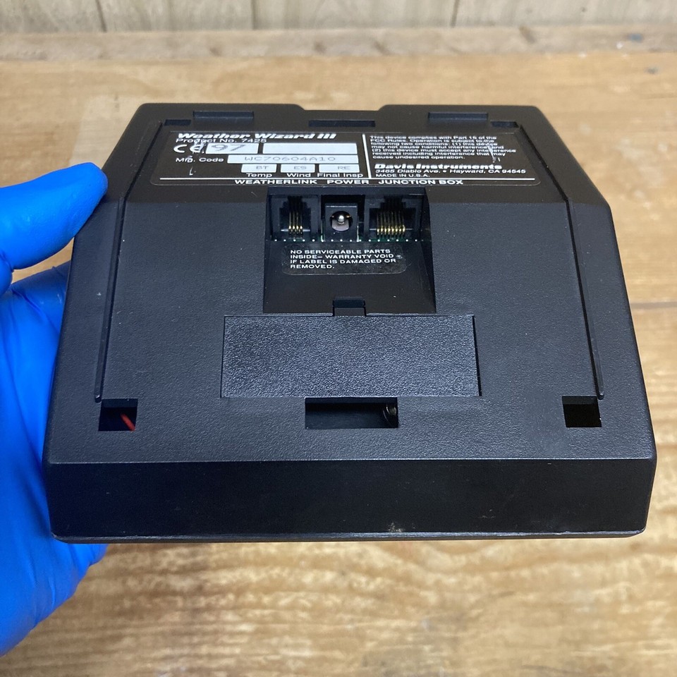 Davis Instruments Weather Wizard III 7425 Display only. ** HAS SCREEN ...