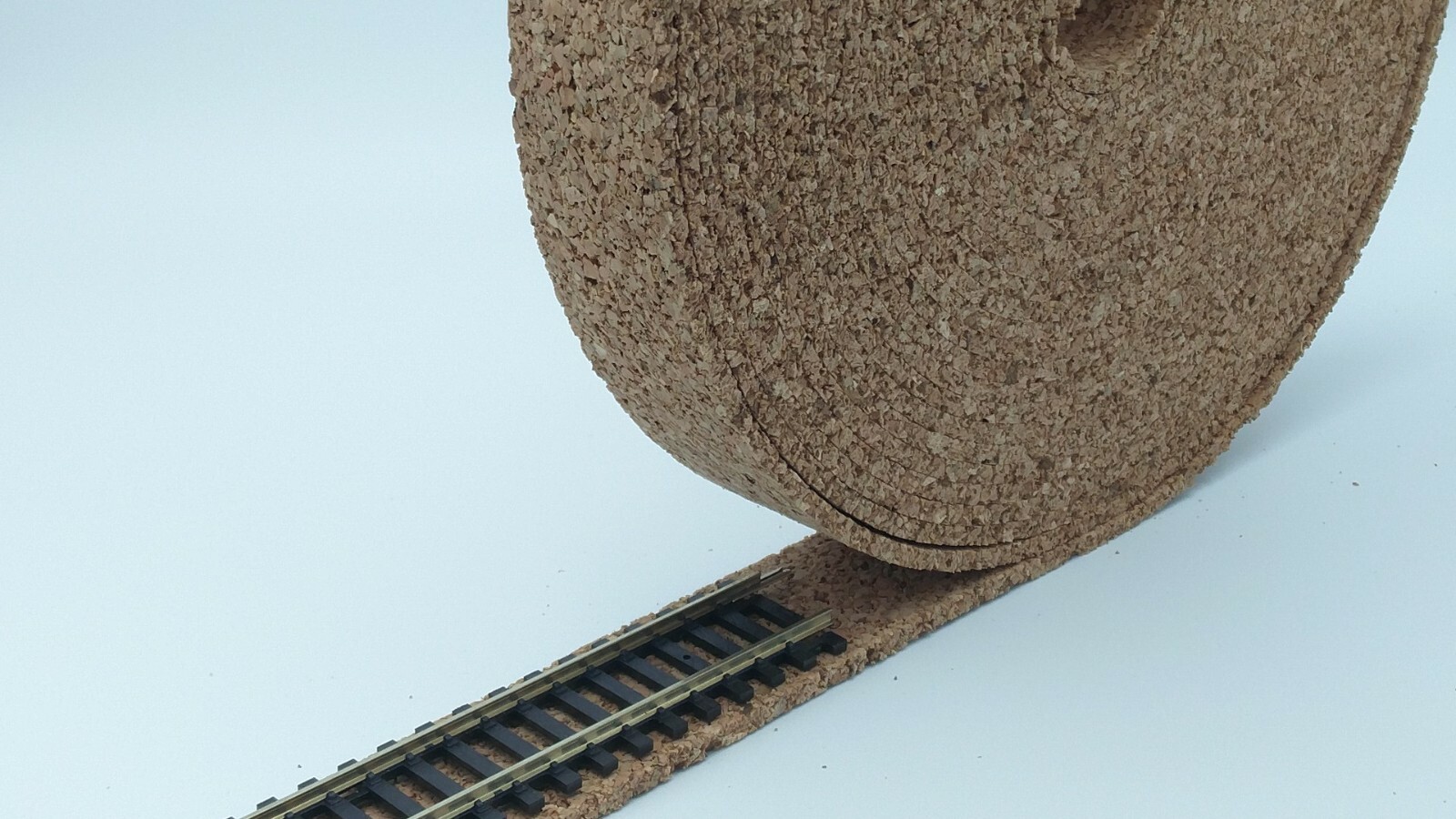 3mm X 35mm OO-gauge model railway cork track underlay roll (10m) | eBay UK