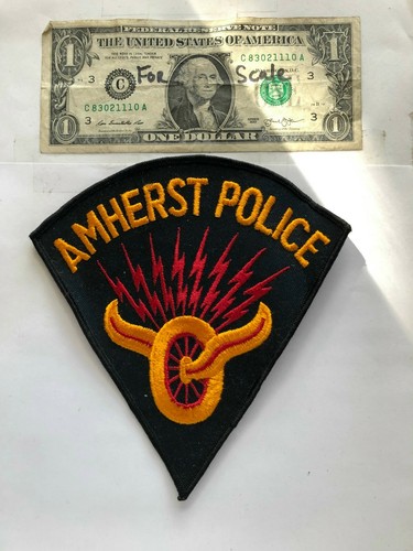Amherst New York Police Patch Un-sewn great condition | eBay