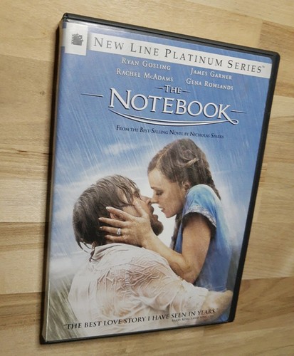 The Notebook DVD Movie ~ New Line Platinum Series ~ Widescreen & Full ...
