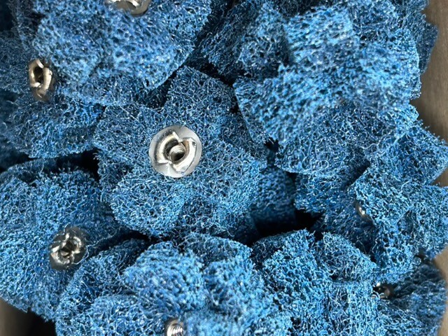 1-1/2 x 1/2 3 PLY BUFF BLEND HS CROSS BUFF MED STANDARD ABRASIVES ...