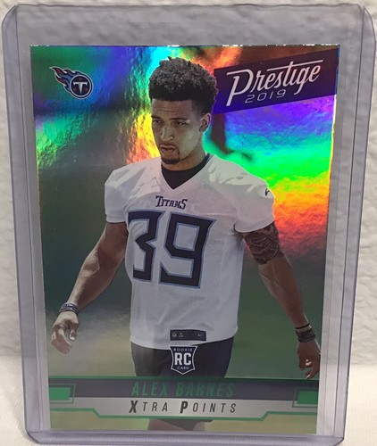 2019 Panini Prestige - Rookie Alex Barnes #284 Xtra Points Green (RC ...