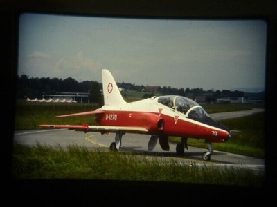 photo BAe Hawk U-1270 Emmen 1996 (eeh) Swiss Air Force Kodachrome 64 ...