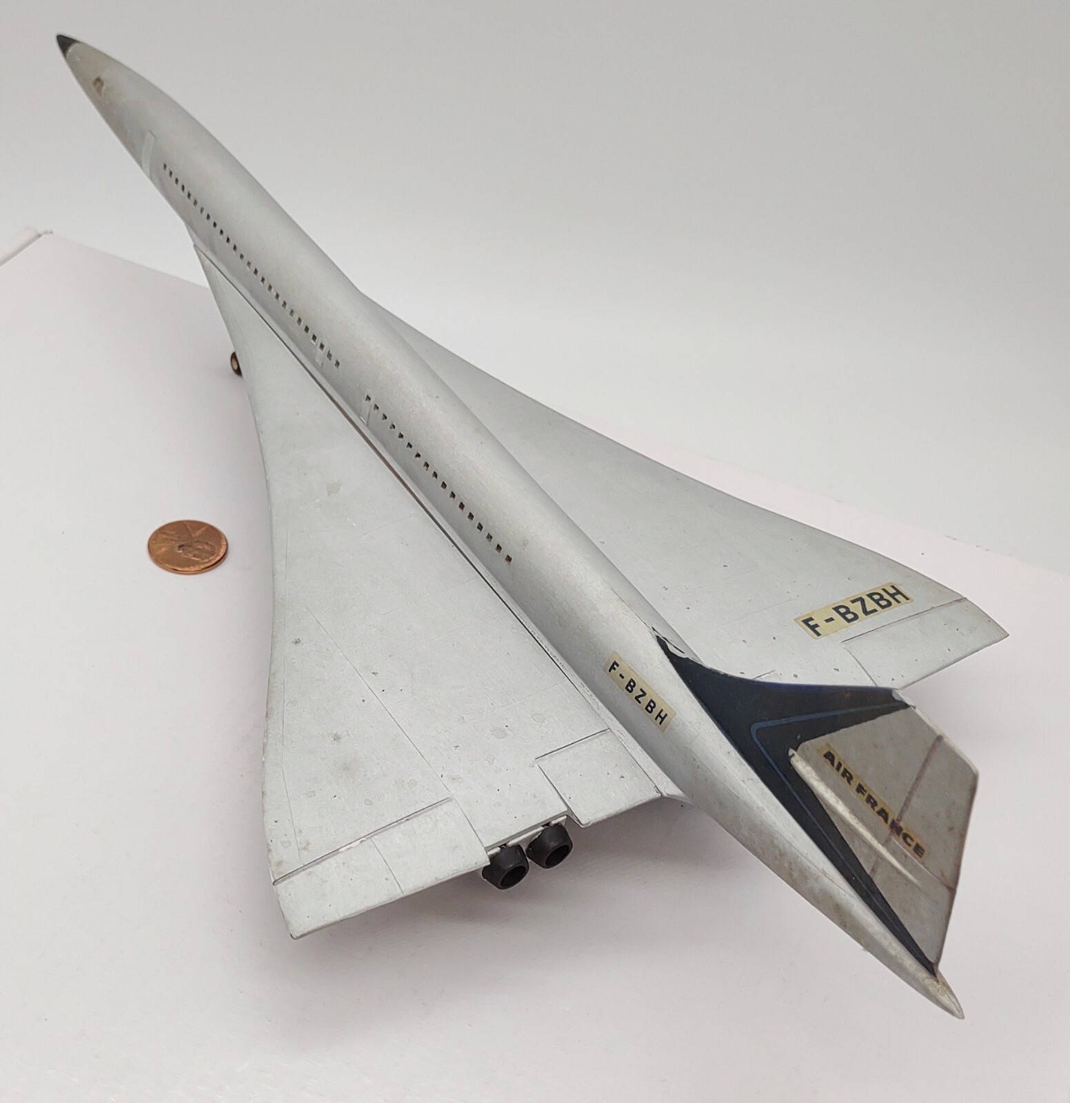1:144 Scale Built Plastic Model Airplane Kit Air France Aerospatiace ...