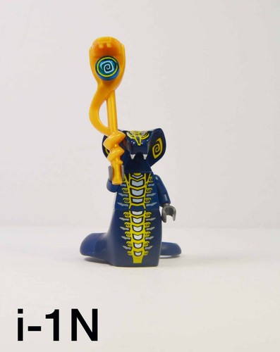 Authentic Lego Ninjago Skales Snake Minifigure Minifig w/ Staff from ...
