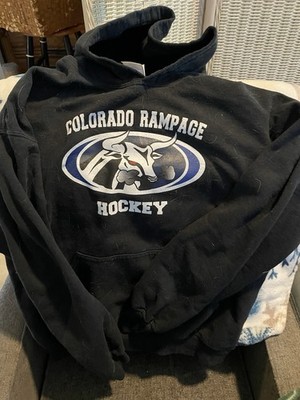 Colorado Rampage AAA Hockey youth Large Black sweatshirt | eBay
