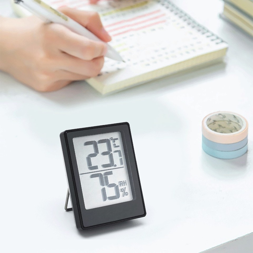 Accurate Indoor Thermometer Hygrometer with Comfort Indicator for ...