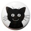 1" (25mm) Black Cat Button Badge Pin - MADE IN UK - High Quality | eBay