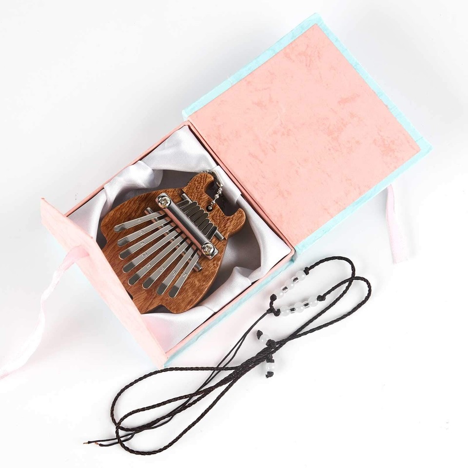 cute mini kalimba calimba mbira hand harp musical instruments marimba ...
