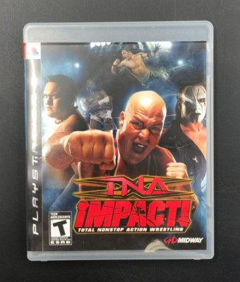 TNA Impact! - Total Nonstop Action Wrestling (PS3) w/ Manual ...