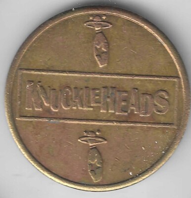 Knuckleheads Bowling, (Wisconsin Dells), Arcade Game Token/Coin/Chip ...