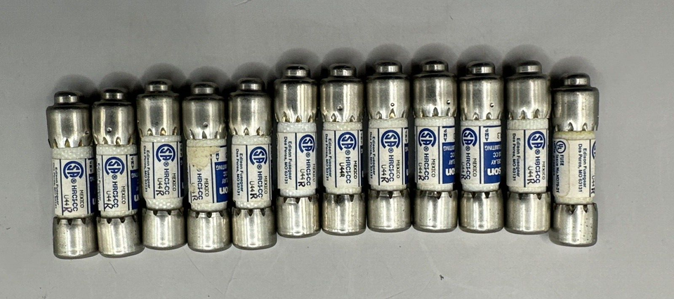 Lot of 3-Edison HCTR3 Time Delay Class CC Current Limiting Fuse, 3A ...