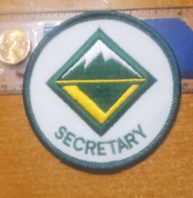 BSA Venturing Crew Secretary, current issue, Youth Position Patch, | eBay