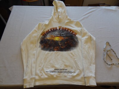 2022 Darc Sport Wolves Forever Club Hoodie White Heaven Has To Wait Men ...