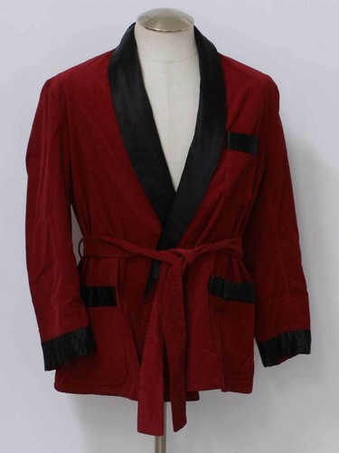 Men Red Smoking Jackets Elegant Patch Pokets Designer Party Wear Blazer ...