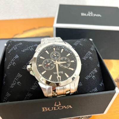 Bulova Men's 96C107 New with box, never used w26 | eBay