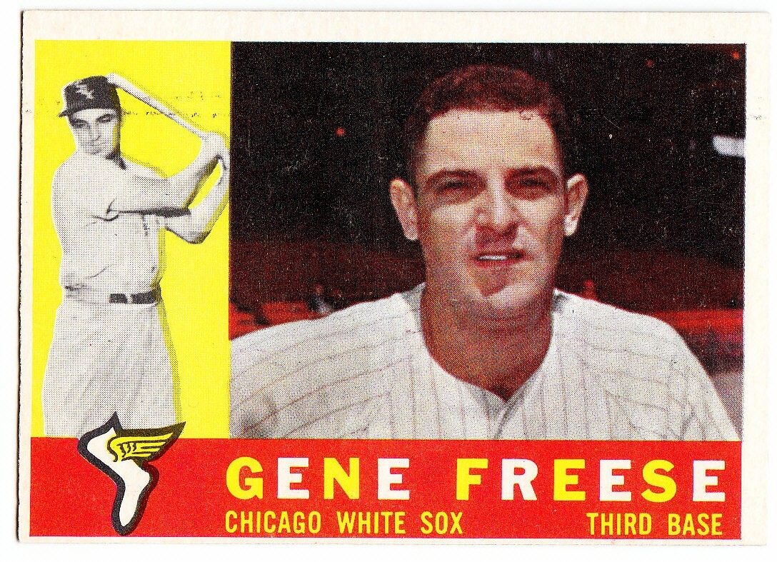 1960 TOPPS #435 GENE FREESE Chicago White Sox Baseball Card | eBay
