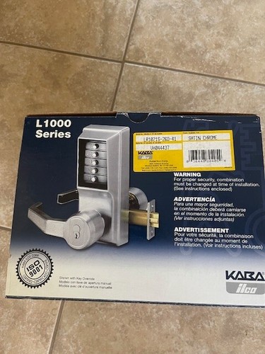 Kaba Simplex L1000 Series Metal Mechanical Pushbutton Cylindrical Lock ...