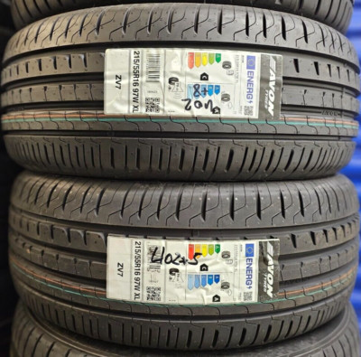 2X NEW AVON ZV7 SPORT 215/55 ZR16 93V UHP A1 CAR TYRES 215 55 16 ...