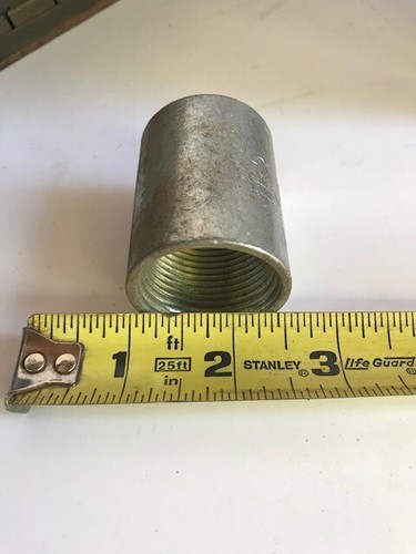 1 1/2" Threaded Coupling Anodized Steel (Lot of 35) | eBay