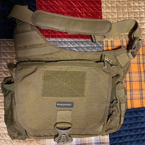 Propper OTS XL Messenger Sling Bag, Olive F5614-75-330 - New | eBay