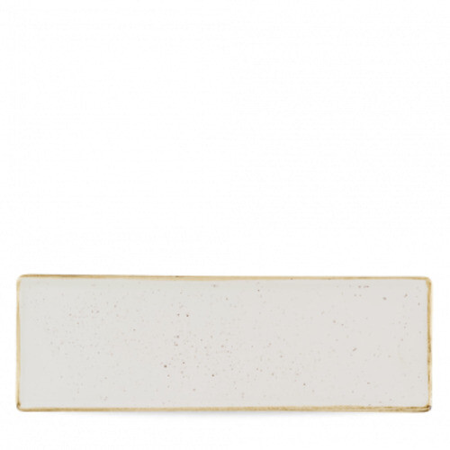 Churchill STONECAST Tasting Tray Barley White Platte Porzellan 32,3x10 ...