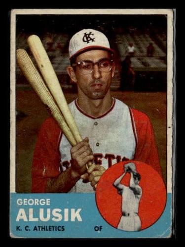 1963 Topps #51 George Alusik | eBay