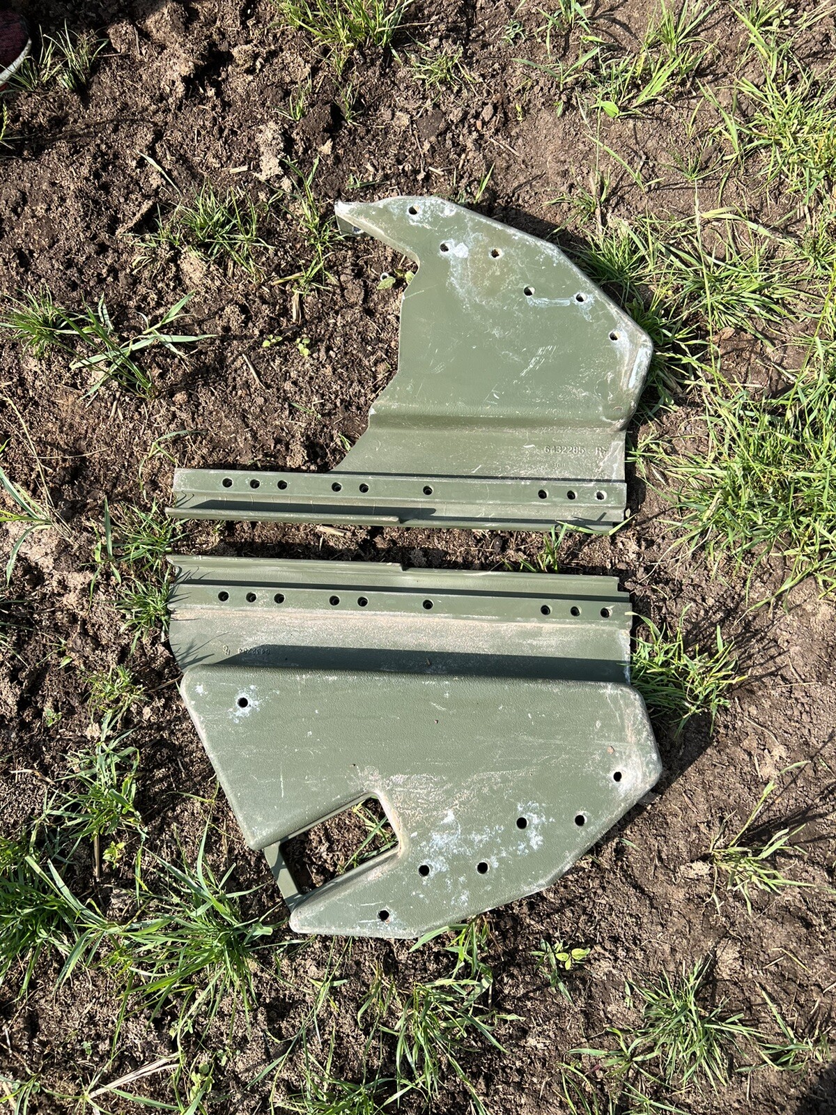 Armored Door A Pillar Reinforcement Brackets L/R HMMWV Humvee inner ...