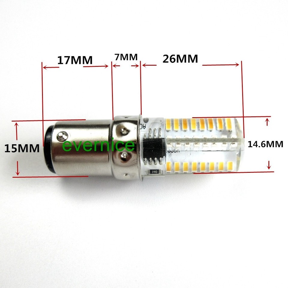 Push In 220V Light Bulb 64 Led For Bernina 850,1000,1004,1005,1006,1010 ...