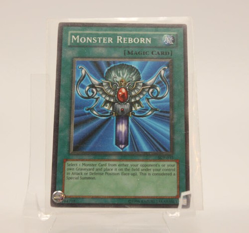 Yu-Gi-Oh Monster Reborn SCP-035 Magic Card Good Condition | eBay